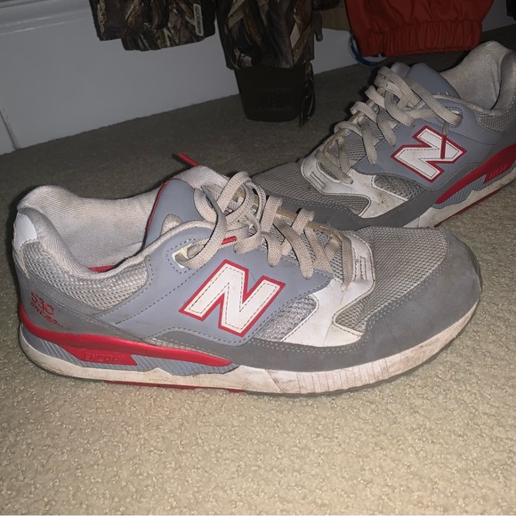 New Balance | Shoes | New Balance 53 Size 3 Greywhitered | Poshmark